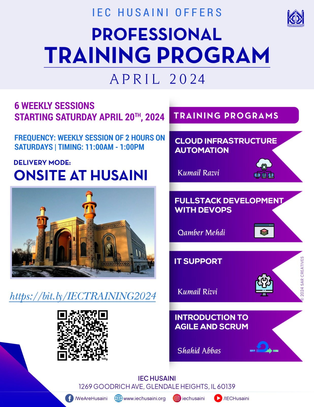 IEC Husaini – ENGAGE, INSPIRE & BUILD COMMUNITY